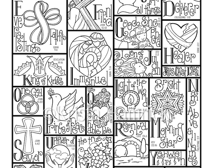 Instant Download Abcs of God Attributes ABC Bible Verses Teaching ...