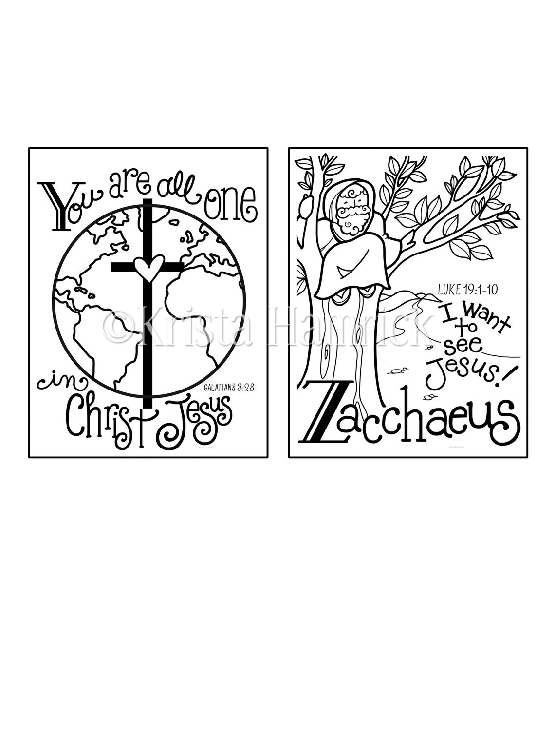 New Testament Coloring Pages Bundle A-Z New Testament - Etsy