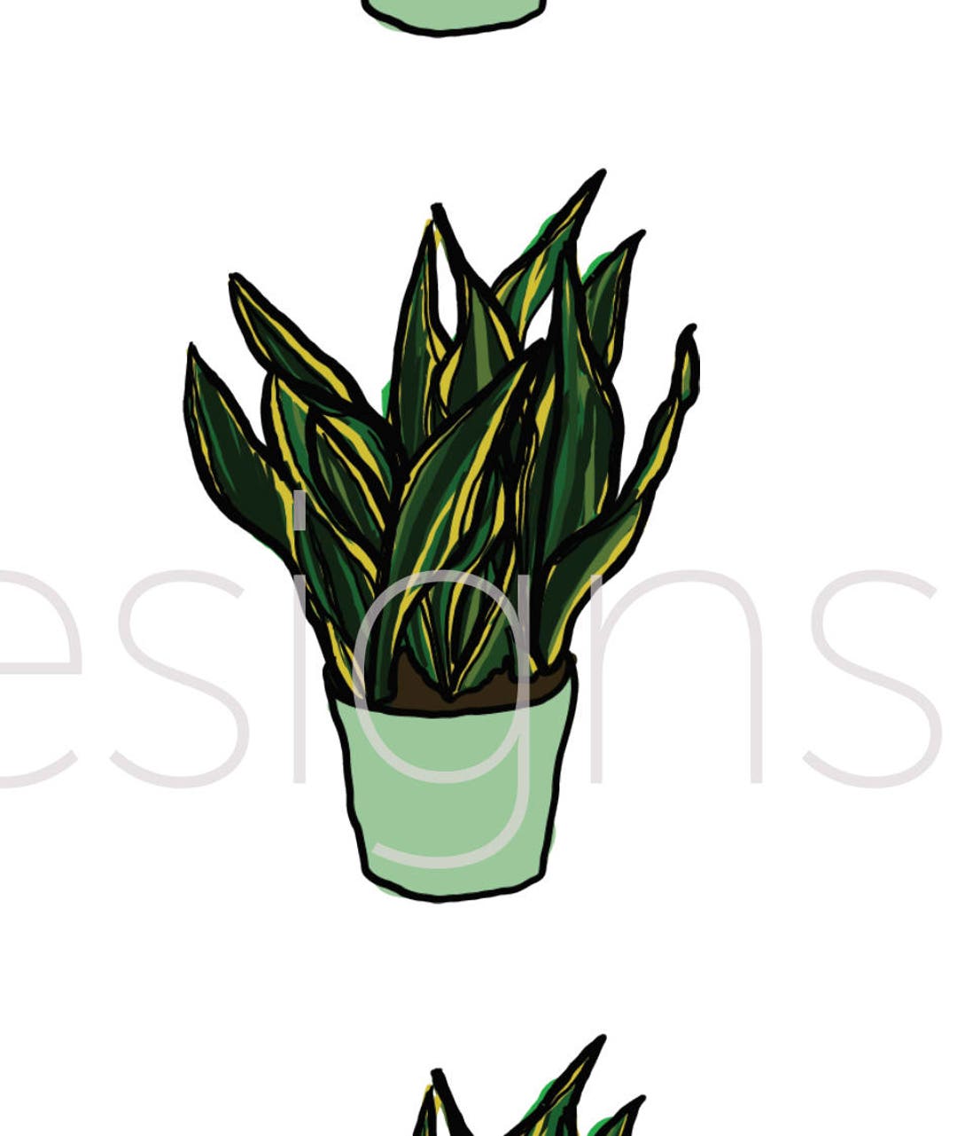 Water Plant Stickers, Functional Stickers, Planner Stickers, Chores ...