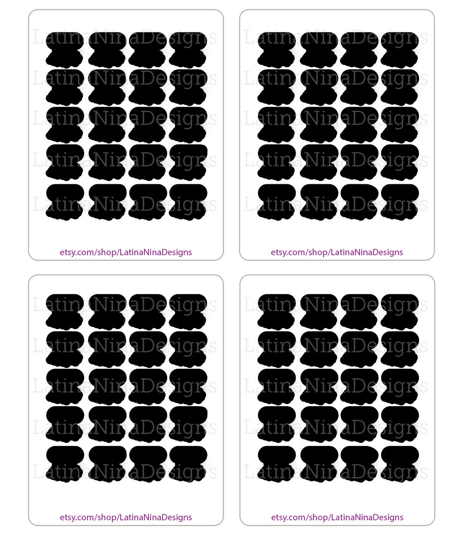 Instant Download Stickers,mail Out Order Stickers, Mail Stickers ...