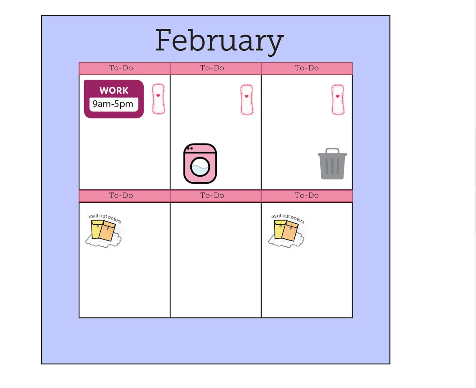 Instant Download Stickers,mail Out Order Stickers, Mail Stickers ...