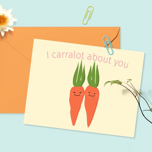 I Care About You Card - Etsy