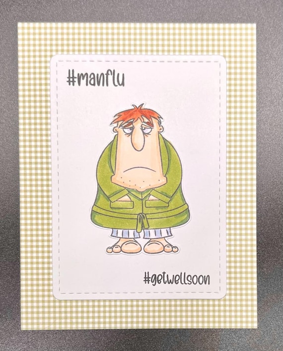 Man Flu Cartoon