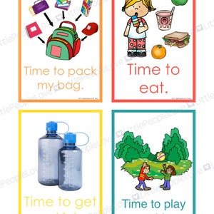 Transition Reminder Cards-booster PACK - Etsy