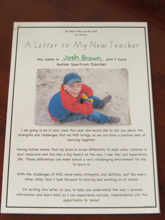 Letter To A Teacher