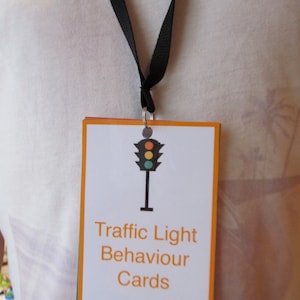 Traffic Light Behaviour Cards (first Person) - Etsy