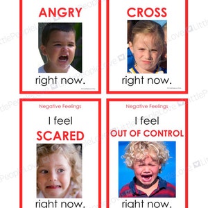 How Do I Feel? Emotions Card Set - Etsy