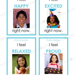 How Do I Feel? Emotions Card Set - Etsy