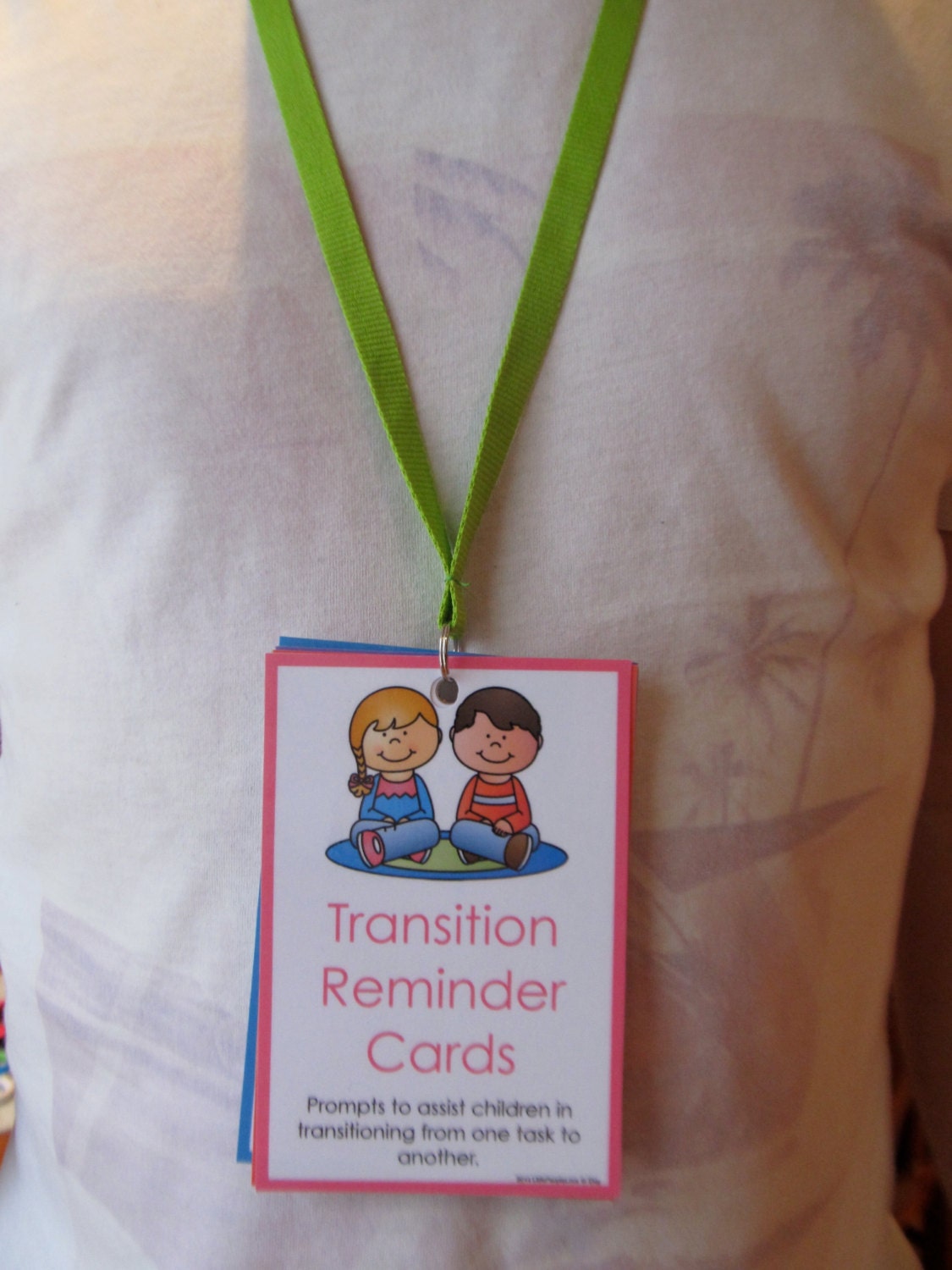Transition Reminder Cards - Etsy