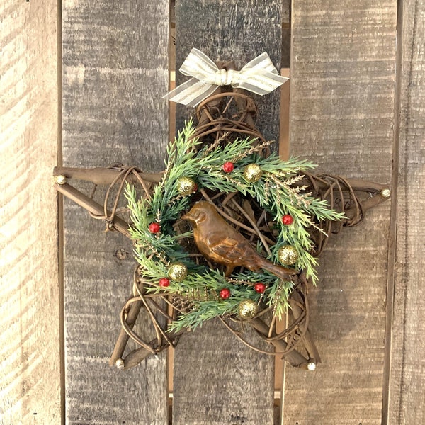 Grapevine Star - Etsy