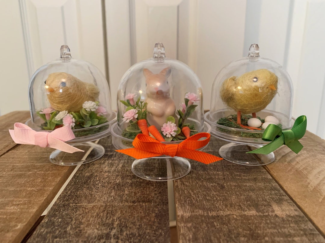 Small Decorative Easter Cloches - Three to Choose From! Decor for ...
