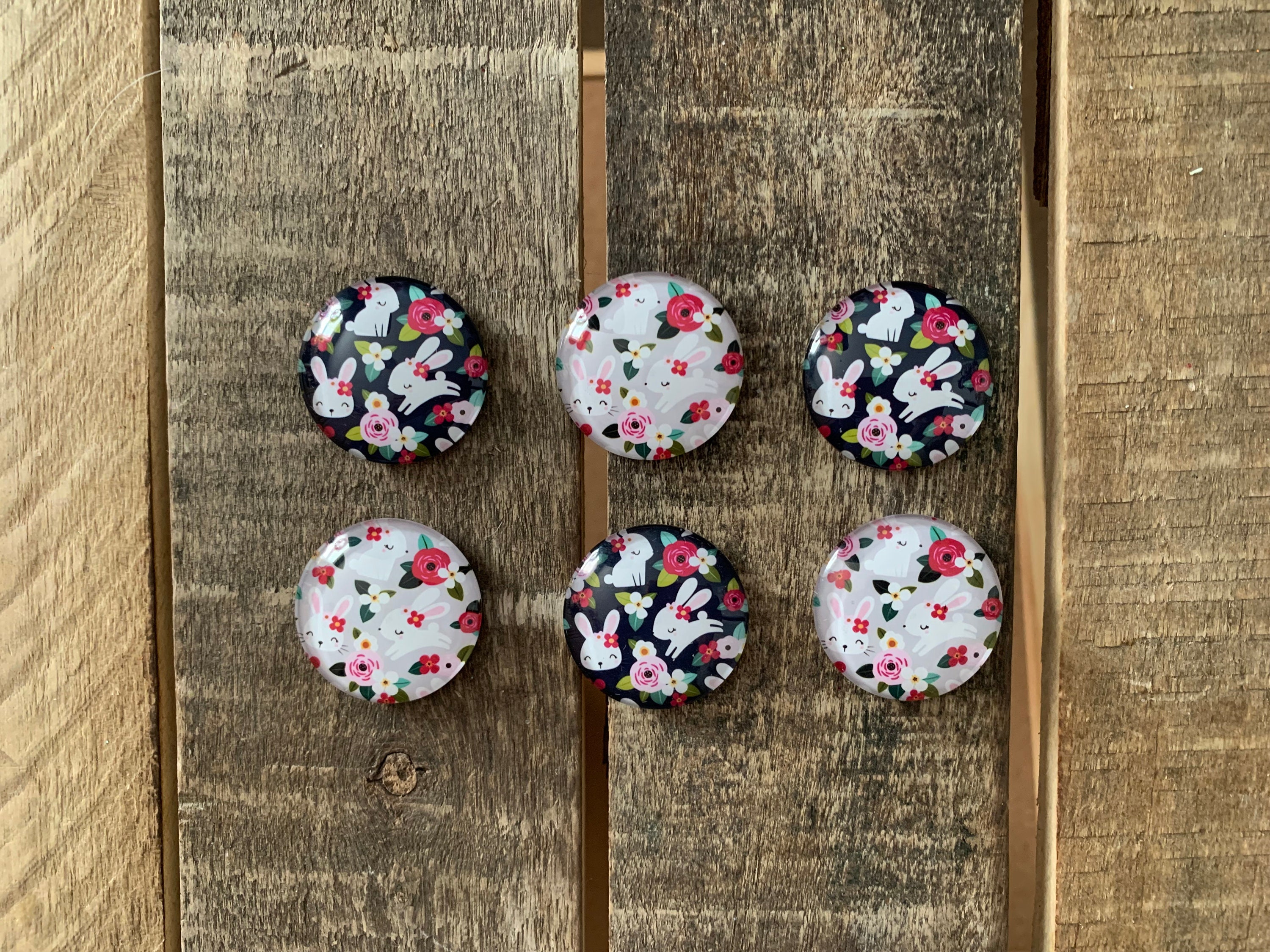 Easter Magnets - Spring Themed Magnets - Easter Basket Stuffer - Spring ...