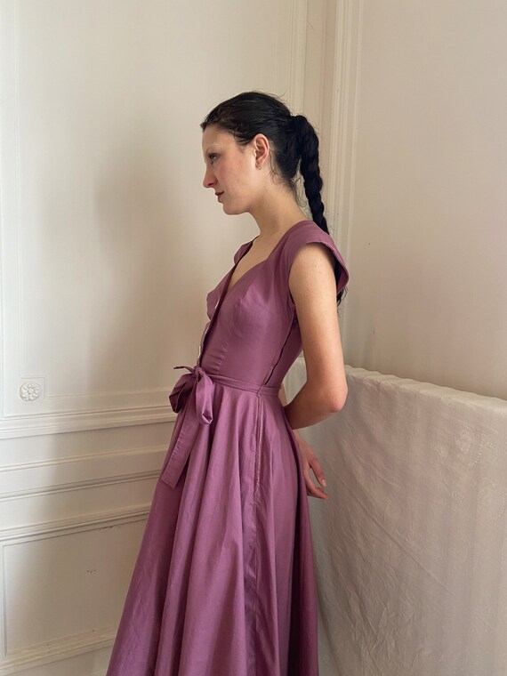 1970s RARE British boutique label Miss Mouse dress, g… - Gem