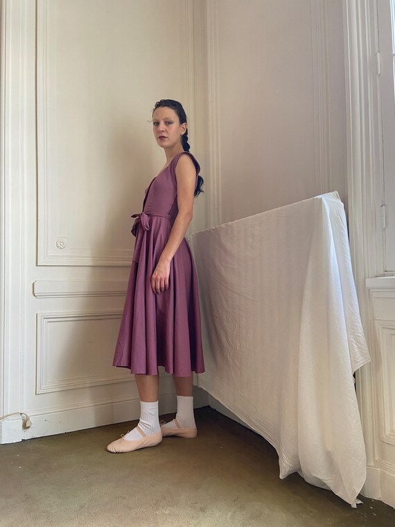 1970s RARE British boutique label Miss Mouse dress, g… - Gem