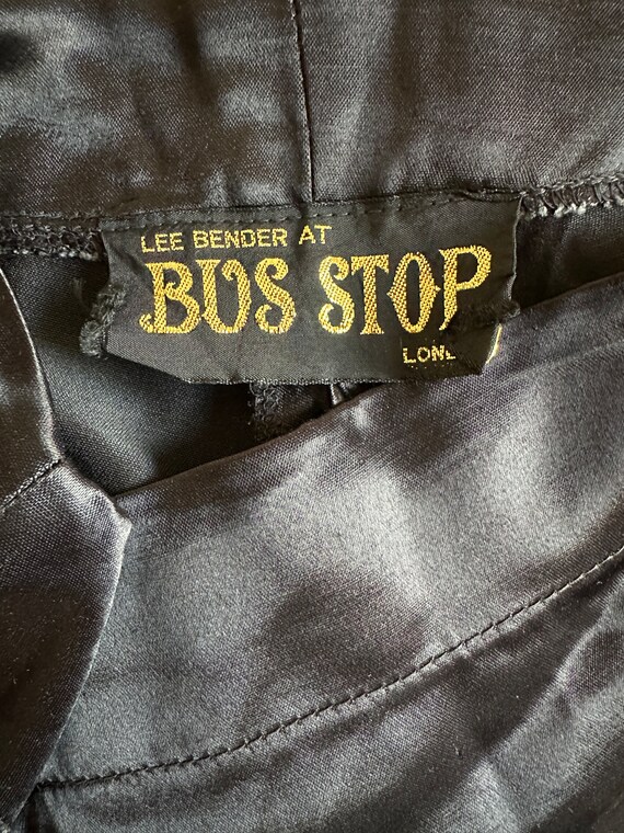 1970s British boutique Bus Stop by Lee Bender black s… - Gem