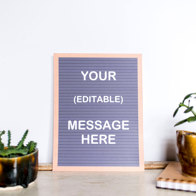 Letterboard Letters - Etsy