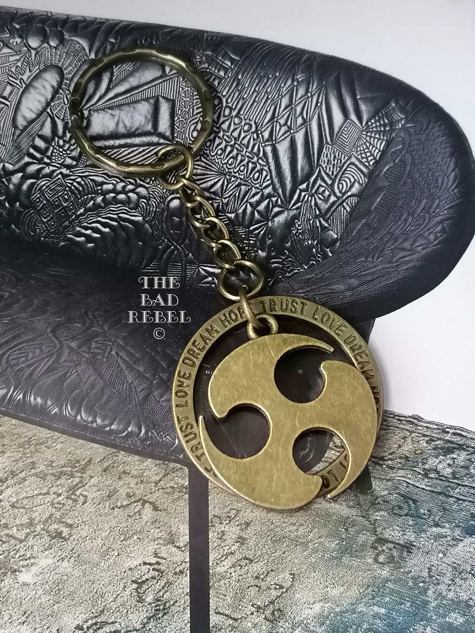 Original Porte cles Homme !! CROSS CELTIC !! en Laiton metal Bronze T ...