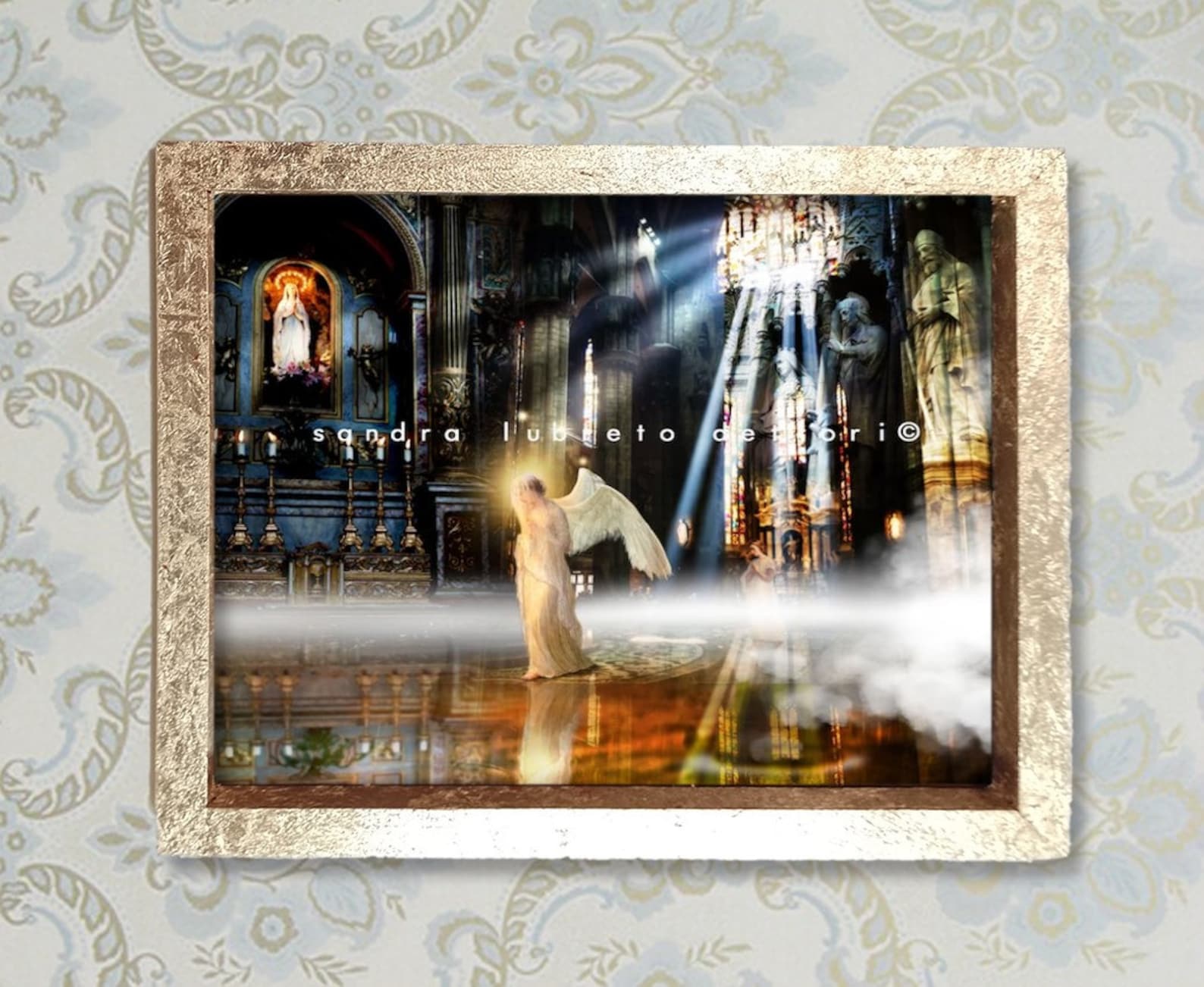 Religious Art Catholic Art Heaven on Earth Print 8x10 - Etsy