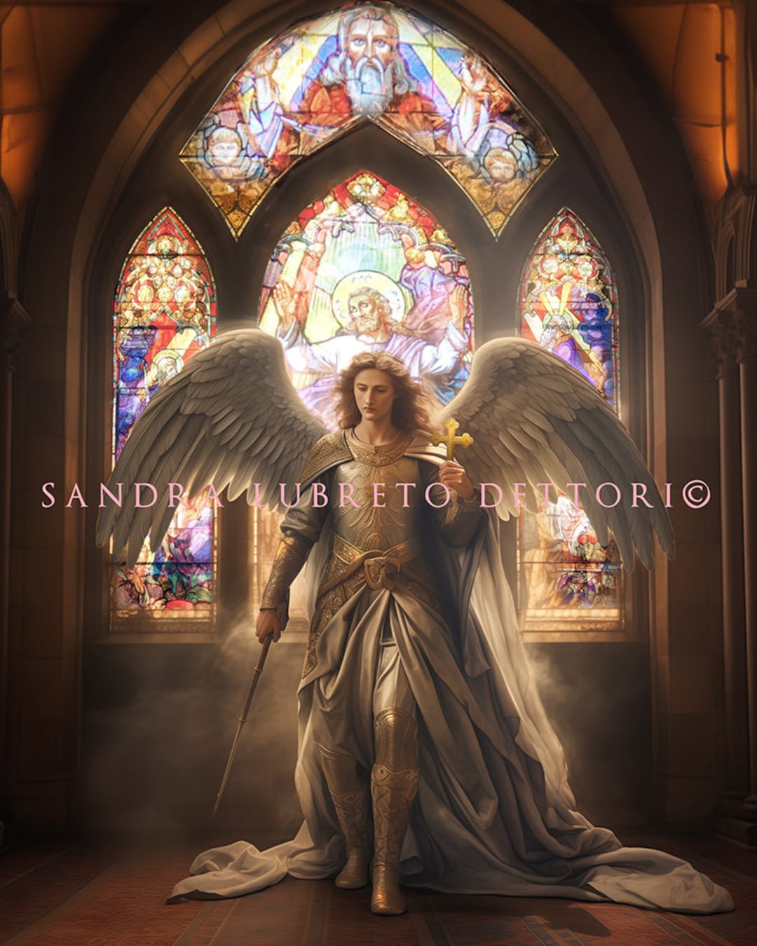 Saint Michael the Archangel, St Michael Print, Catholic Art, Religious ...