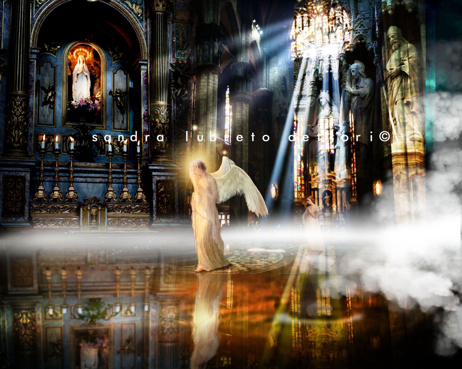 Religious Art, Catholic Art, Heaven on Earth Print 8x10" Horizontal ...