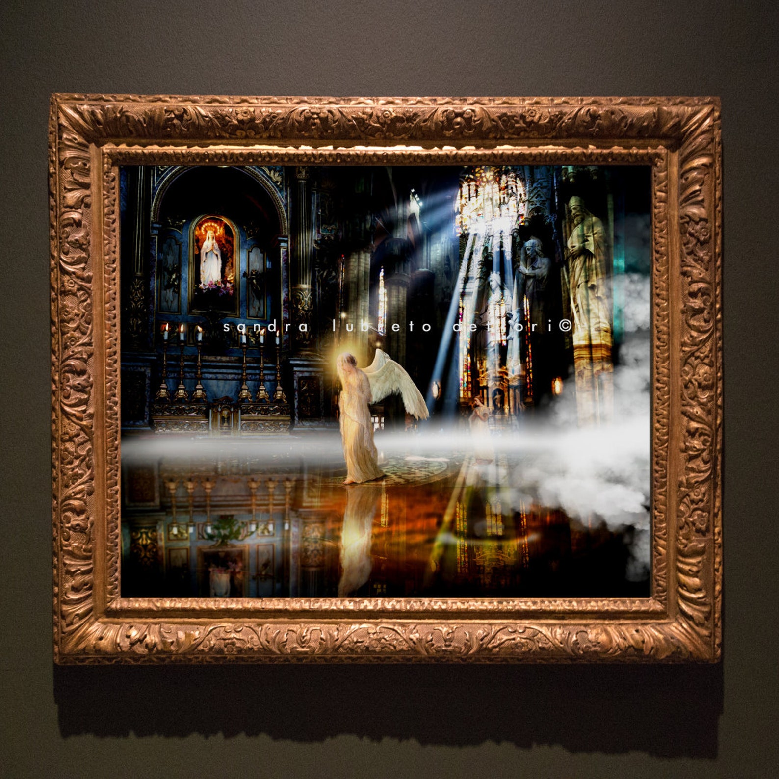 Religious Art, Catholic Art, Heaven on Earth Print 8x10 Horizontal - Etsy