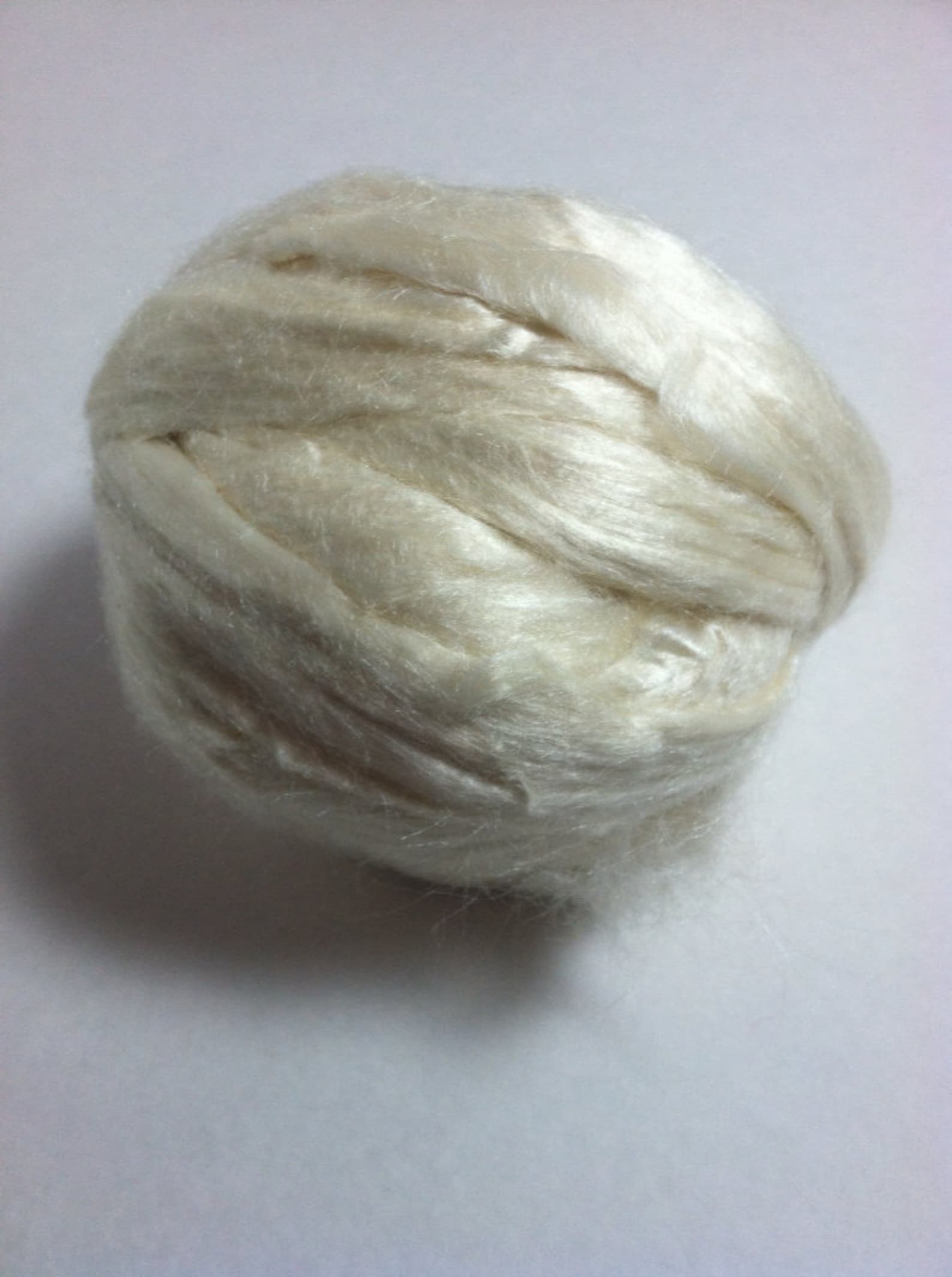 Tussah Silk Top Undyed / Tussah Silk Roving / 2oz 4oz 8oz - Etsy