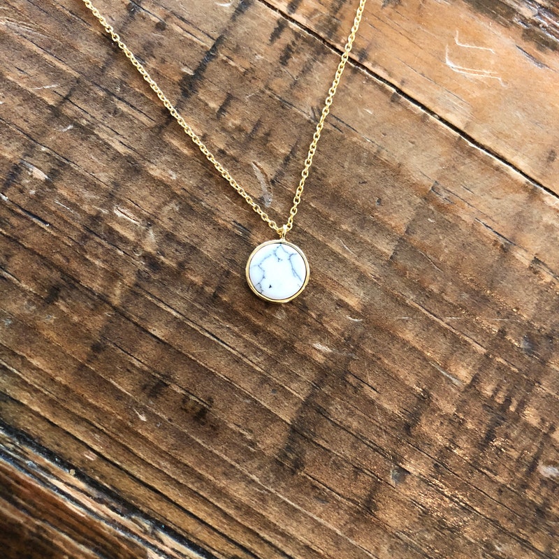 Marble Pendant - Etsy