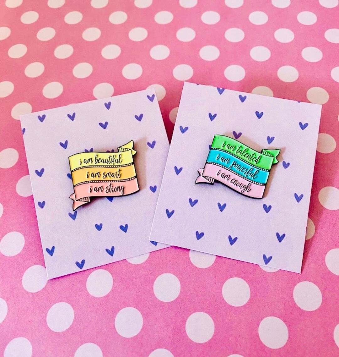 Positive Affirmation Pin, Empowerment Pin, Motivational, Positive ...