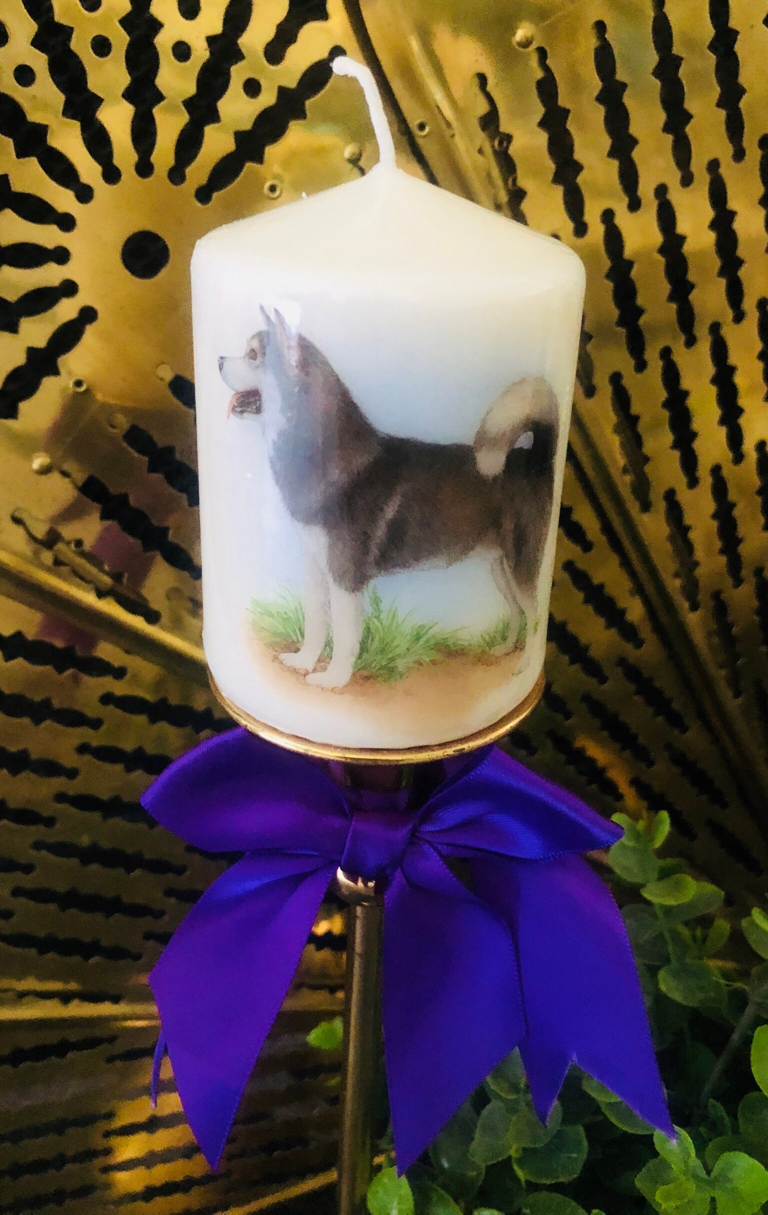 DOG PUPPY CANDLE Labrador Chihuahua Husky Bulldog | Etsy