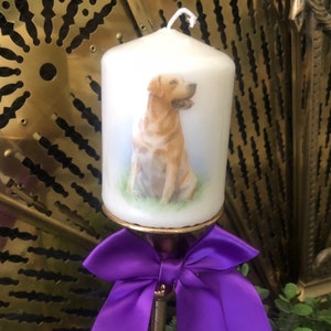 Dog Puppy Candle: Labrador, Chihuahua, Husky, Bulldog, Spaniel - Etsy