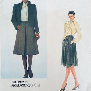 VINTAGE VOUGE PATTERN, Vintage Fashion,1980s Vogue, Vogue 2766, Women’s ...