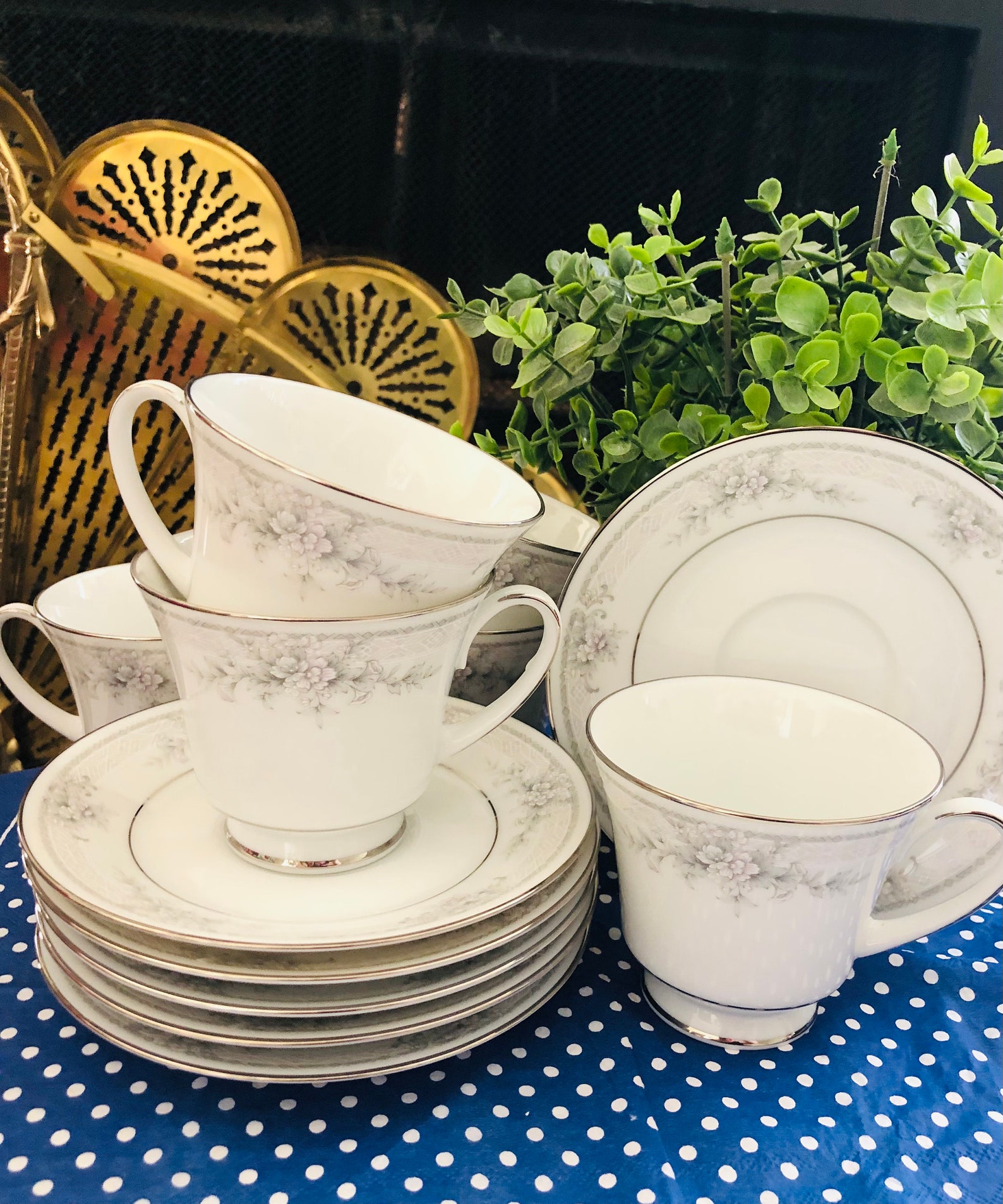 SWEET LEILANI Cup Saucer Tea Set Legendary NORITAKE Japan - Etsy