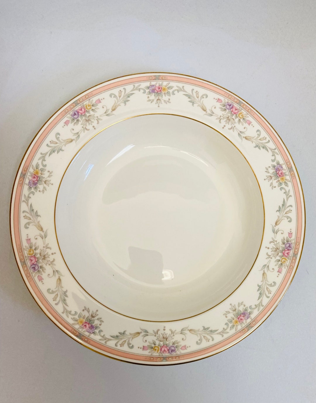 Soup Plate(s) / Bone China SPRING CREST by Christopher Stuart 9" / 23 ...