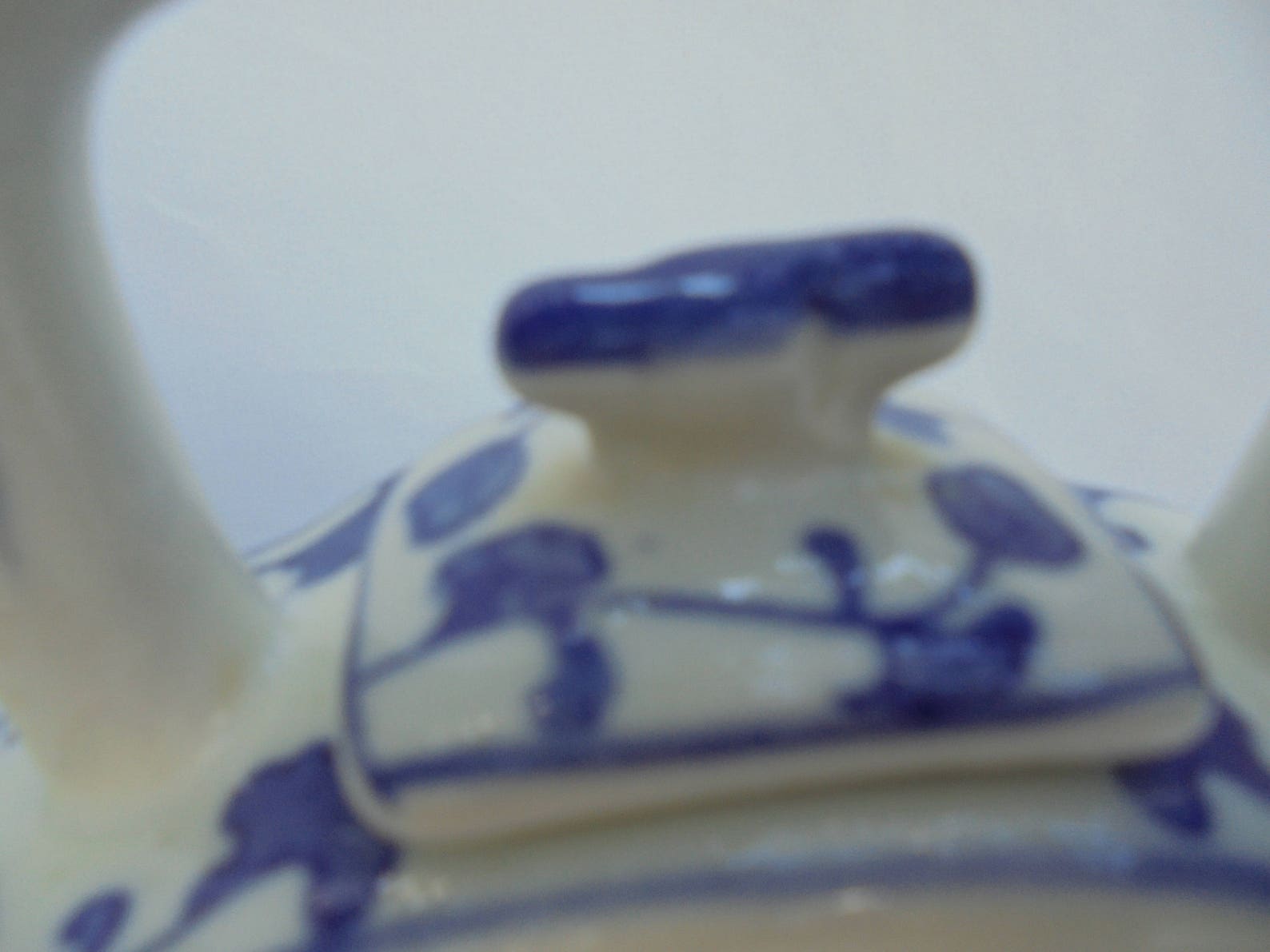 BLUE WILLOW Teapot CHINOISERIE Teapotchinese Teapot Asian - Etsy
