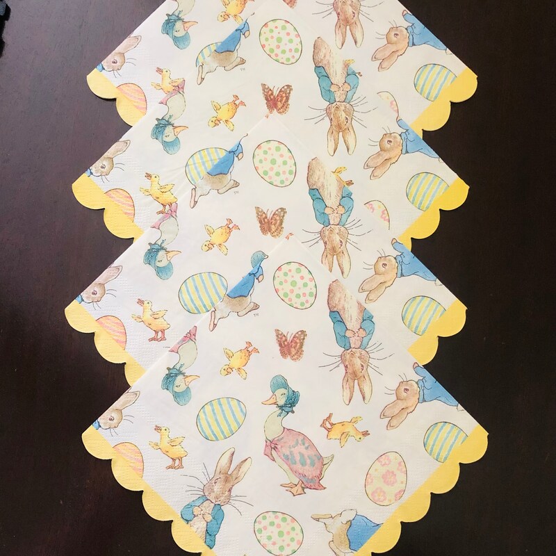 Rabbit Napkin - Etsy