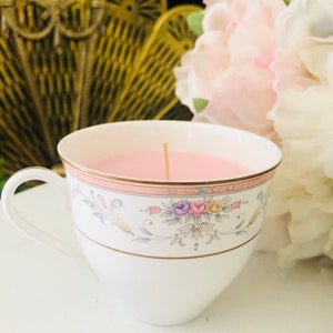 VINTAGE CUP CANDLE, Housewarming Gift, Home Decor, Gift for Her - Etsy