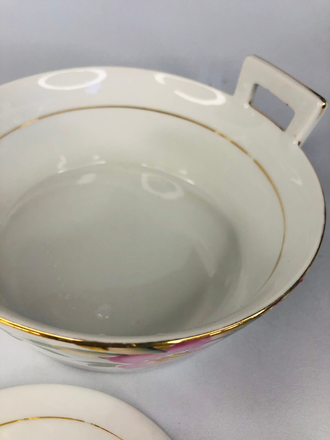 ANTIQUE NORITAKE AZALEA, Butter Tub, Collectible Porcelain, Red Mark - Etsy