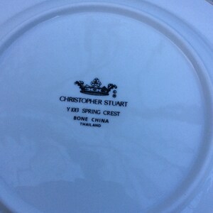 Soup Plates / Bone China SPRING CREST by Christopher Stuart 9 / 23 Cm ...