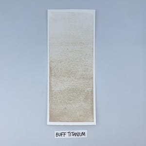 BUFF TITANIUM, Handmade Watercolor Paint, Individual Half Pan ...