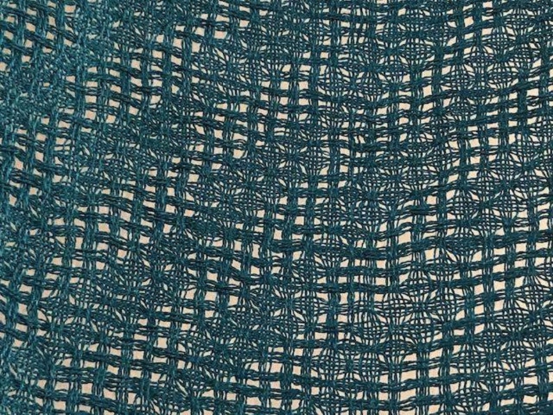 Huck Lace 8-shaft Weaving Pattern and Yarn Kit in Linen | Etsy