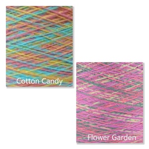 Variegated 8/2 Cotton on Cones - Etsy