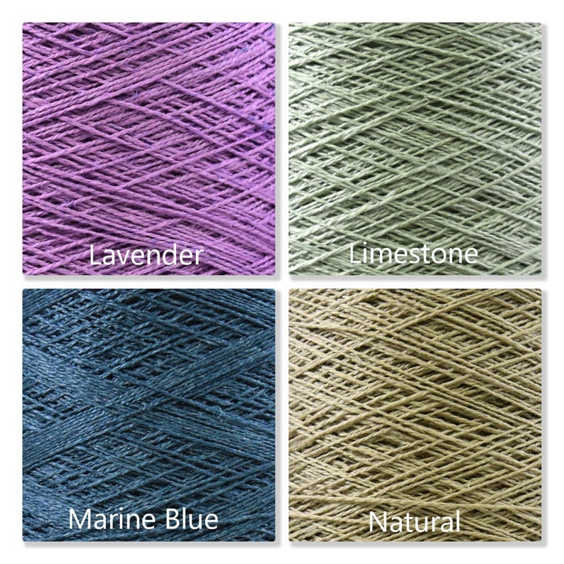 Huck Lace 8-shaft Weaving Pattern and Yarn Kit in Linen - Etsy