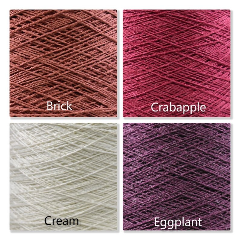 Huck Lace 8-shaft Weaving Pattern and Yarn Kit in Linen - Etsy