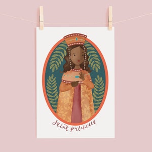 Digital Download Princess Saint Prints for Gallery Wall - Etsy