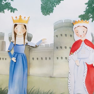 Digital Download Princess Saint Paper Dolls - Etsy