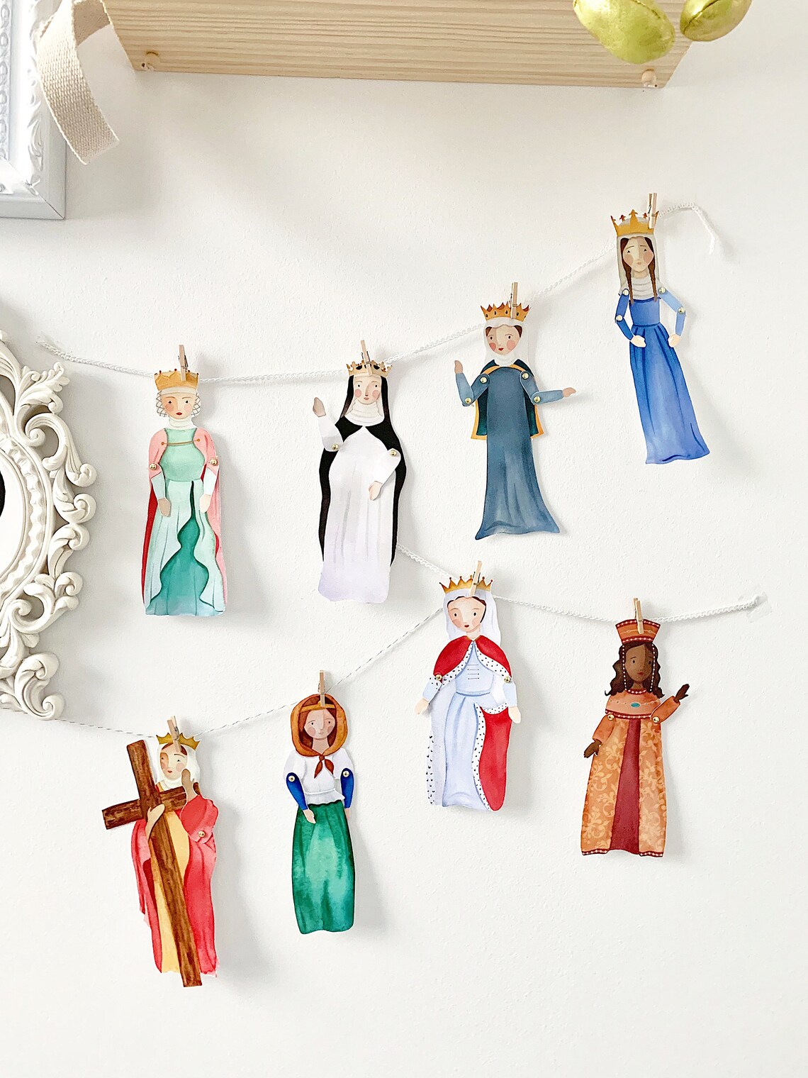 Digital Download Princess Saint Paper Dolls - Etsy