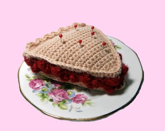 Crochet Cherry Pie | Etsy