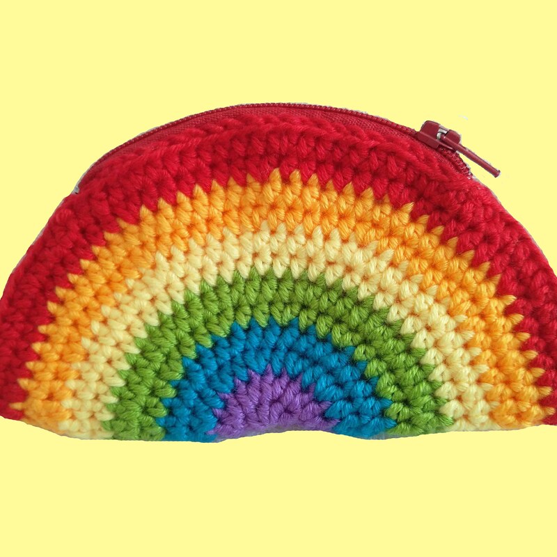 Rainbow Purse - Etsy