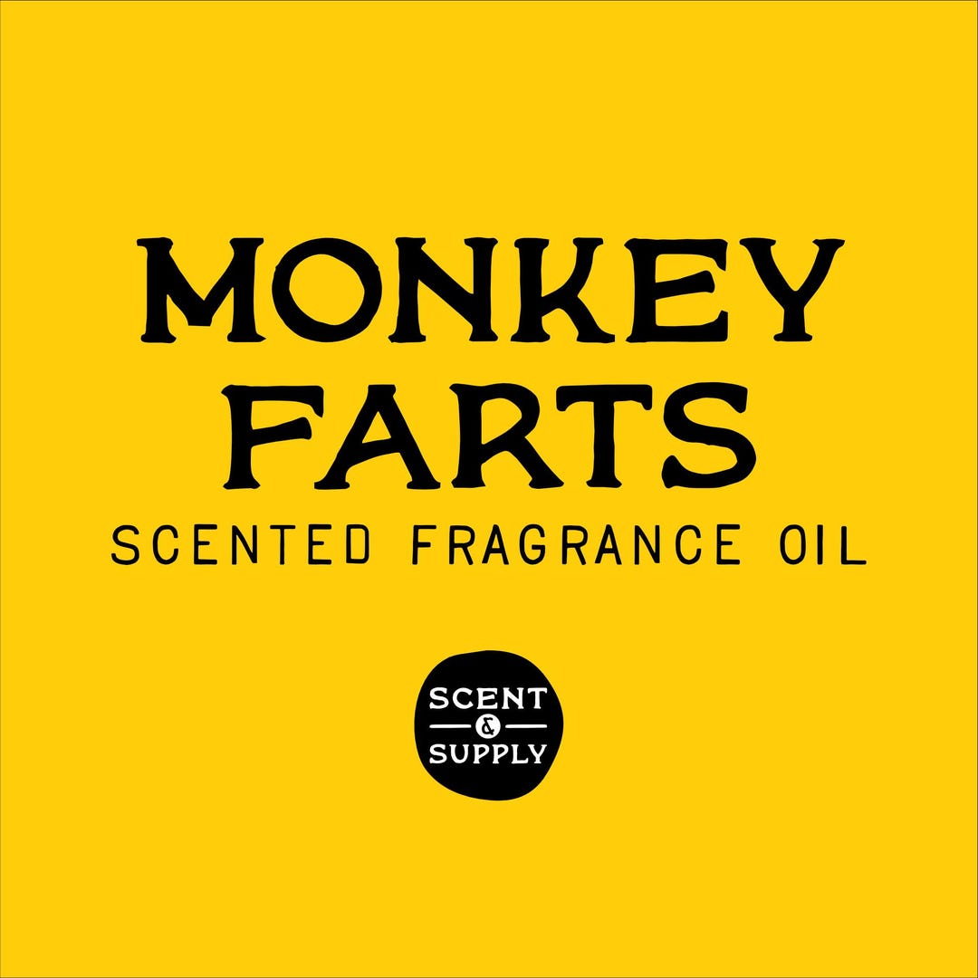 Monkey Farts Premium Fragrance Oil for Crafting Making Aroma Bead Car ...