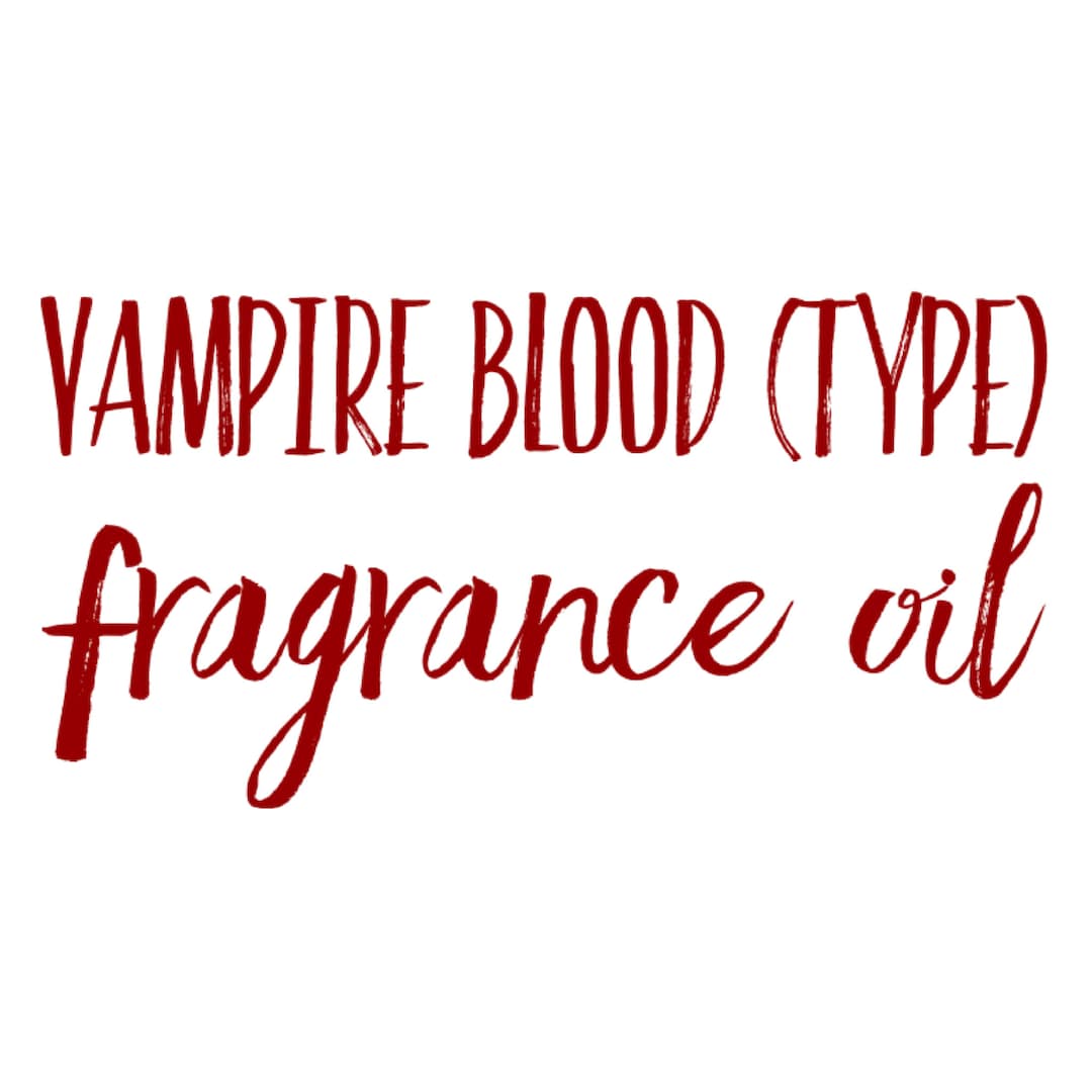 Vampire Blood type Premium Fragrance Oil for Crafting Making Aroma Bead ...